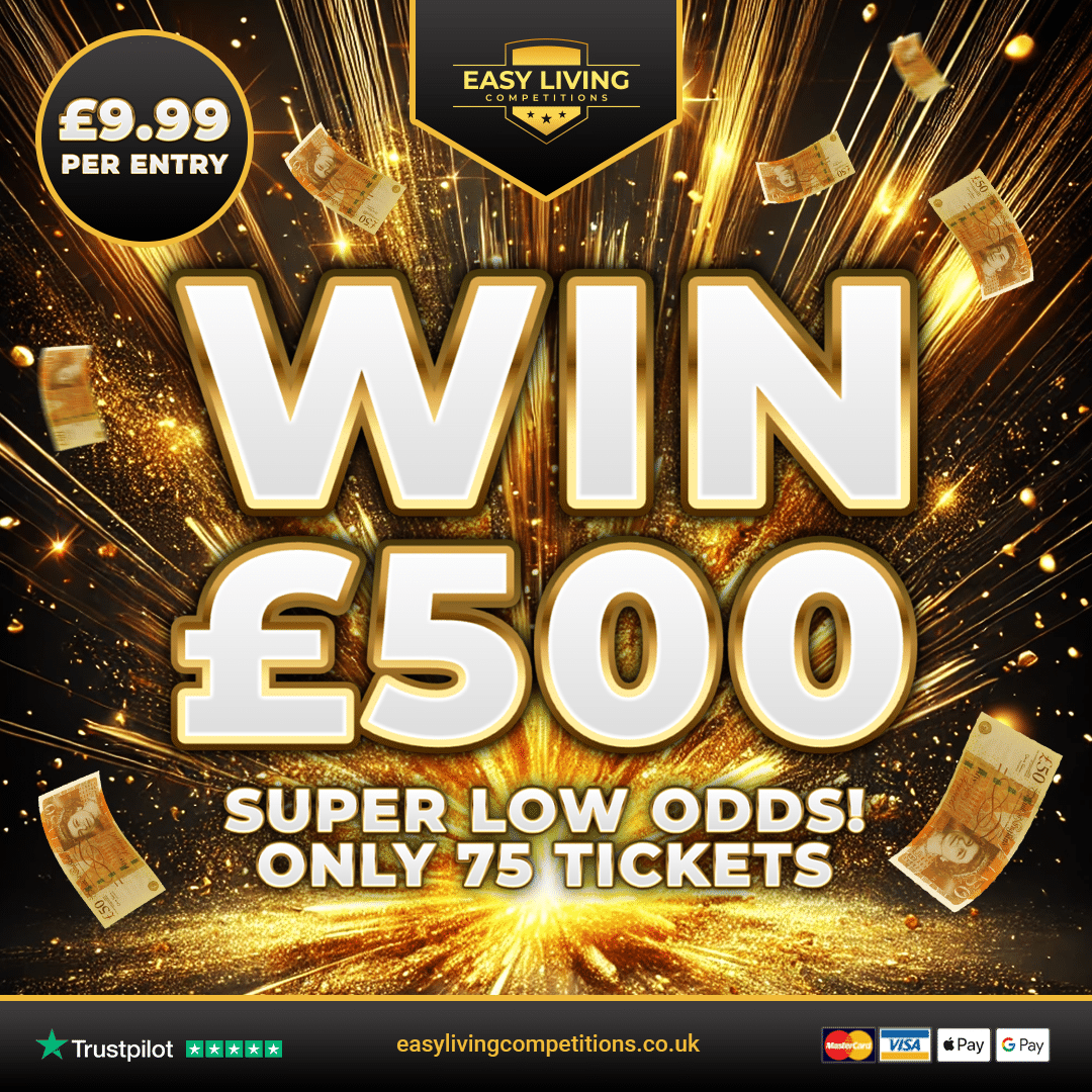 Win £500 Cash – Super Low Odds! – Easy Living Competitions