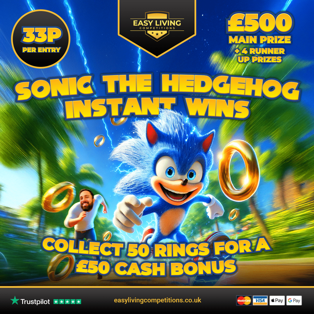 Sonic Instant Wins – Easy Living Competitions