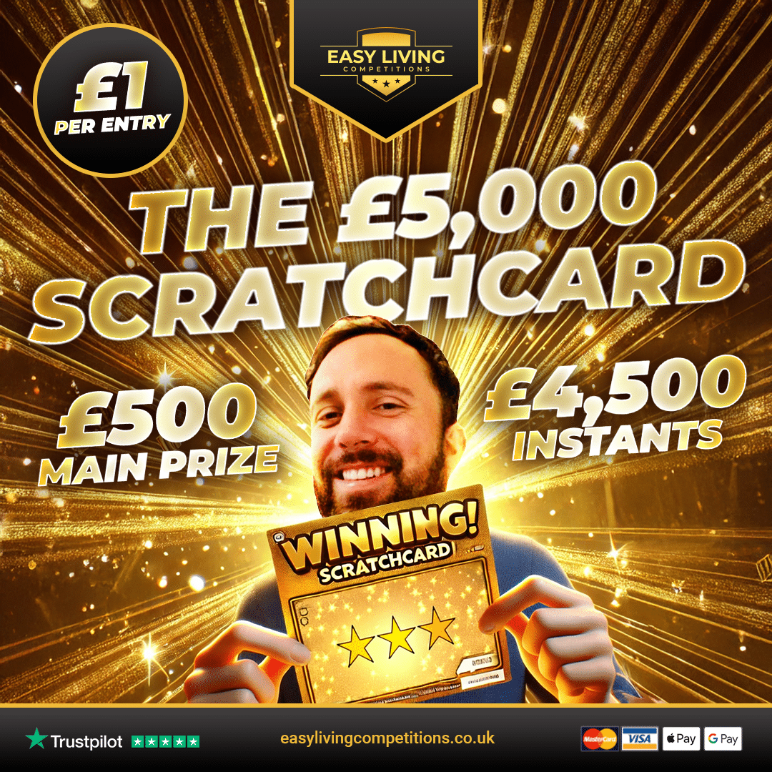 The £5K Scratchcard – Easy Living Competitions