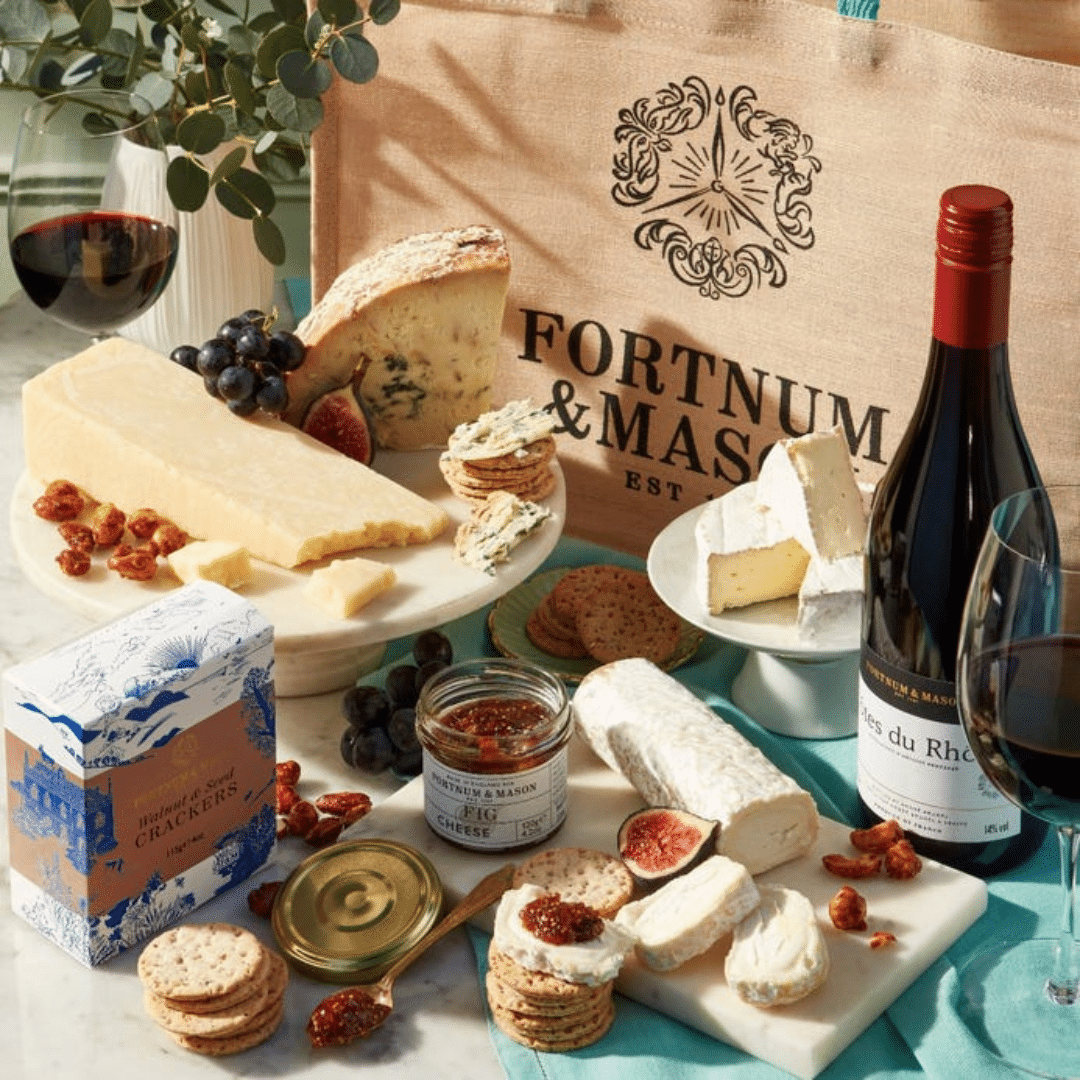 Fortnum and Mason Cheese and Wine Selection – Easy Living Competitions