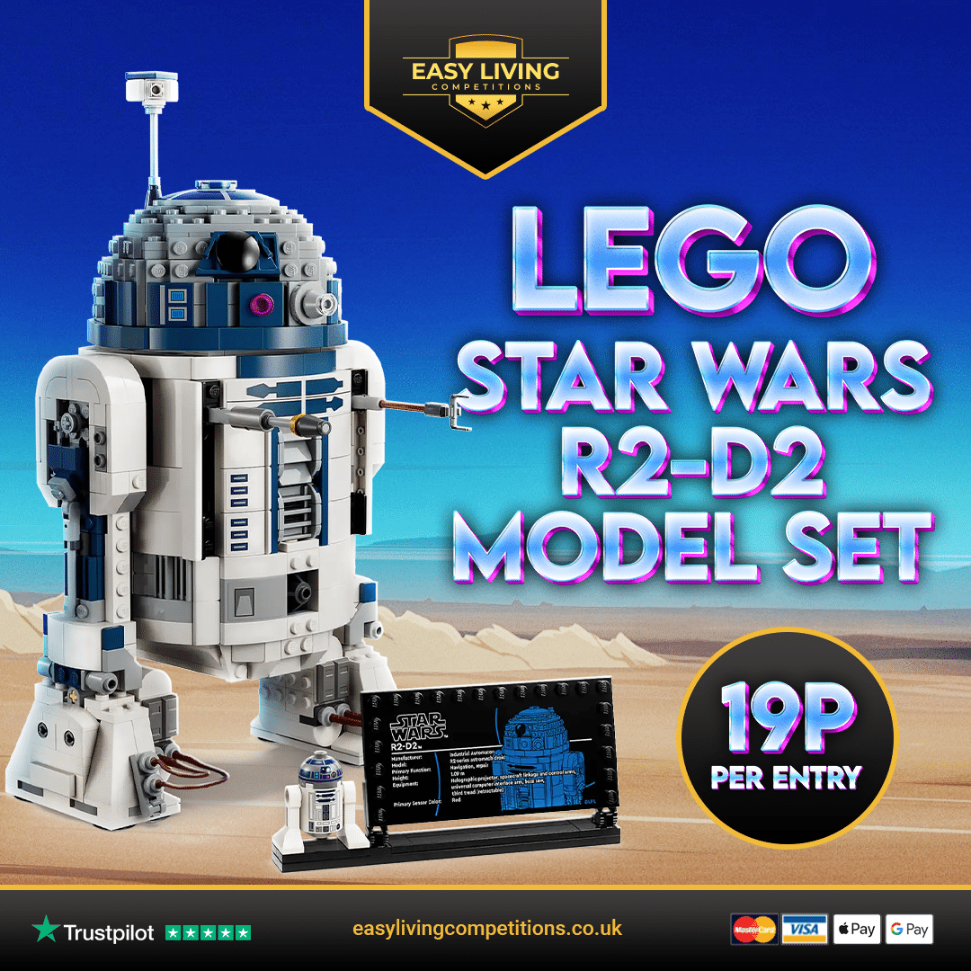 Lego Star Wars R2-D2 Model Set – Easy Living Competitions