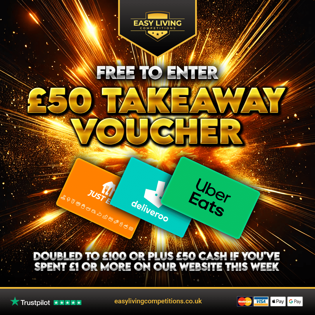 Free to Enter – £50 Takeaway Voucher – Easy Living Competitions
