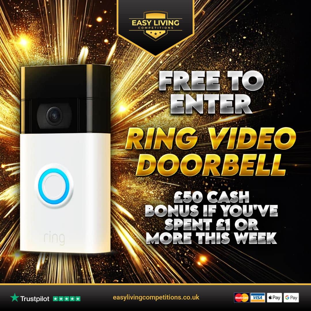 Free to Enter – Ring Video Doorbell – Easy Living Competitions
